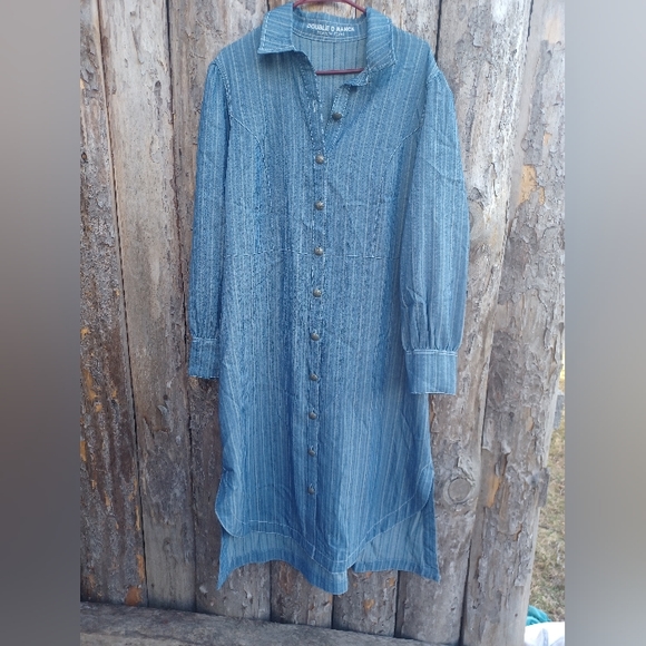 Double D Ranch | Dresses | Double D Ranch Denim Duster Dress Large ...